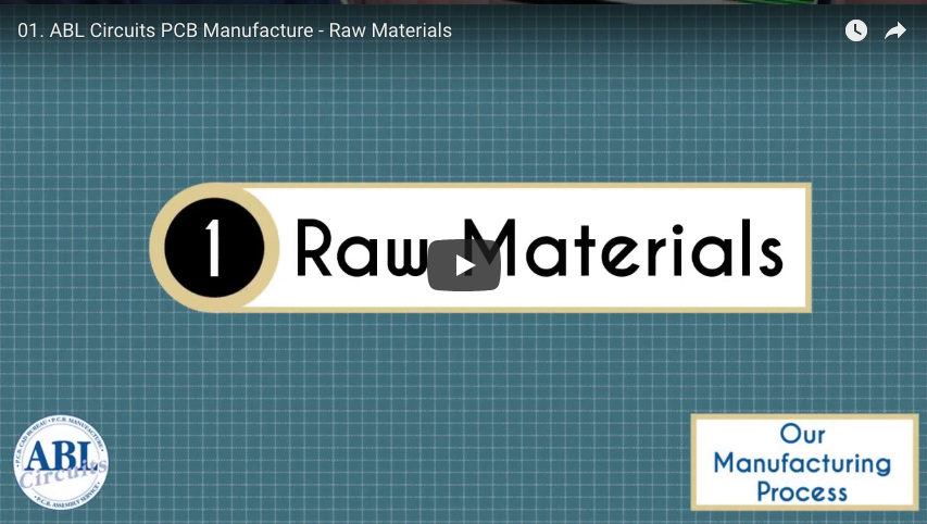 PCB Manufacture - Raw Materials | ABL Circuits PCB Manufacture - Raw Materials | ABL Circuits